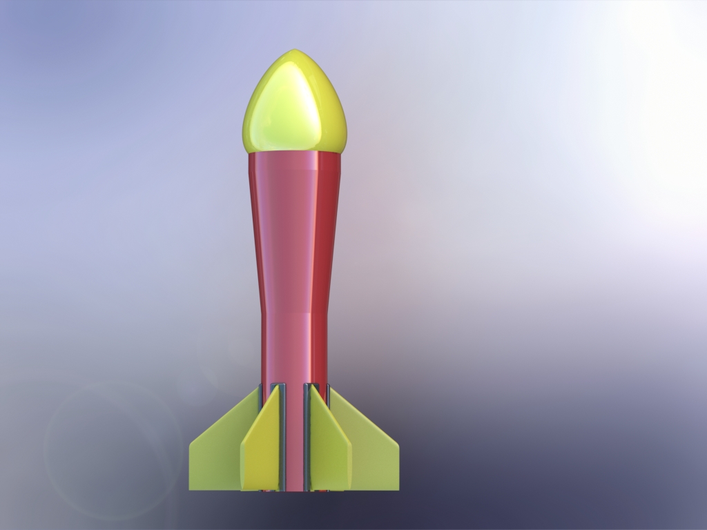 Funny rocket | 3D models download | Creality Cloud