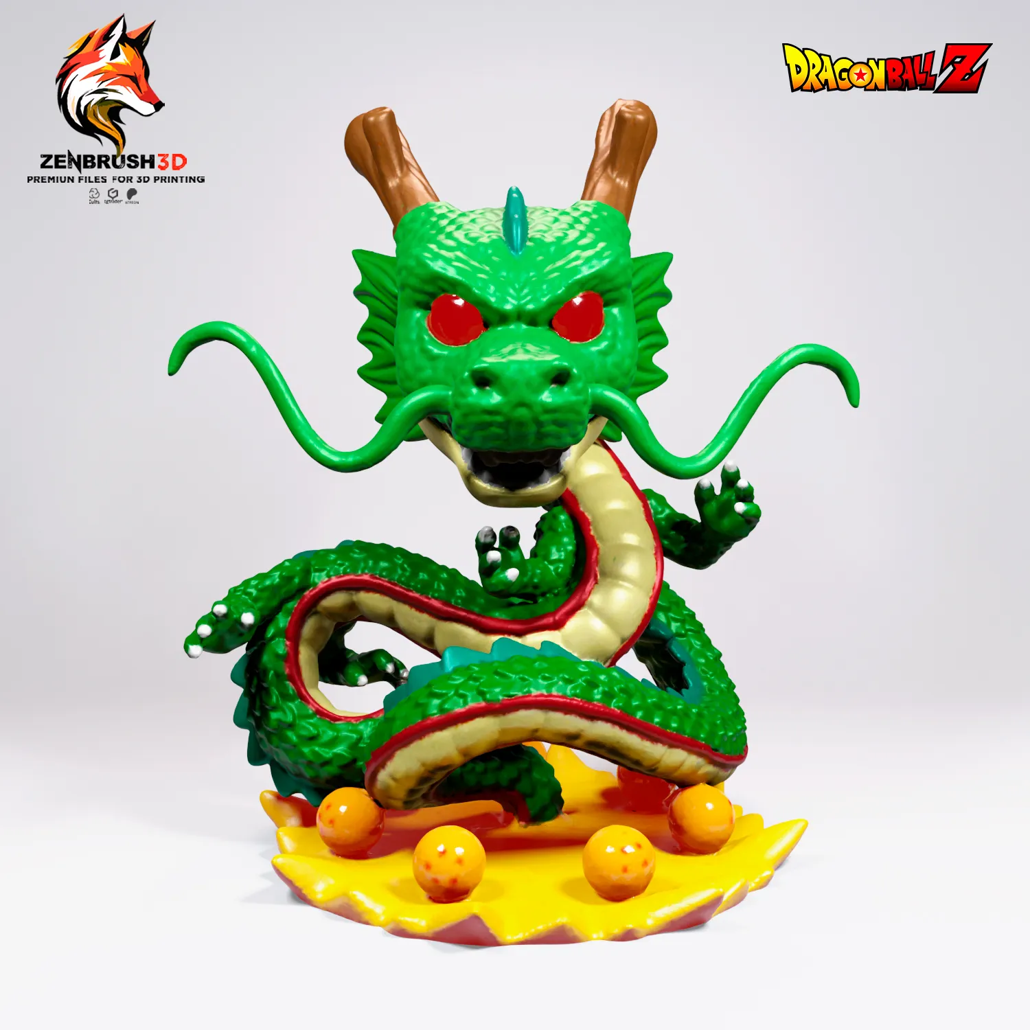 Other STL Download - Shenron - Funko Baby 3D PRINTINGby ZENBRUSH3D