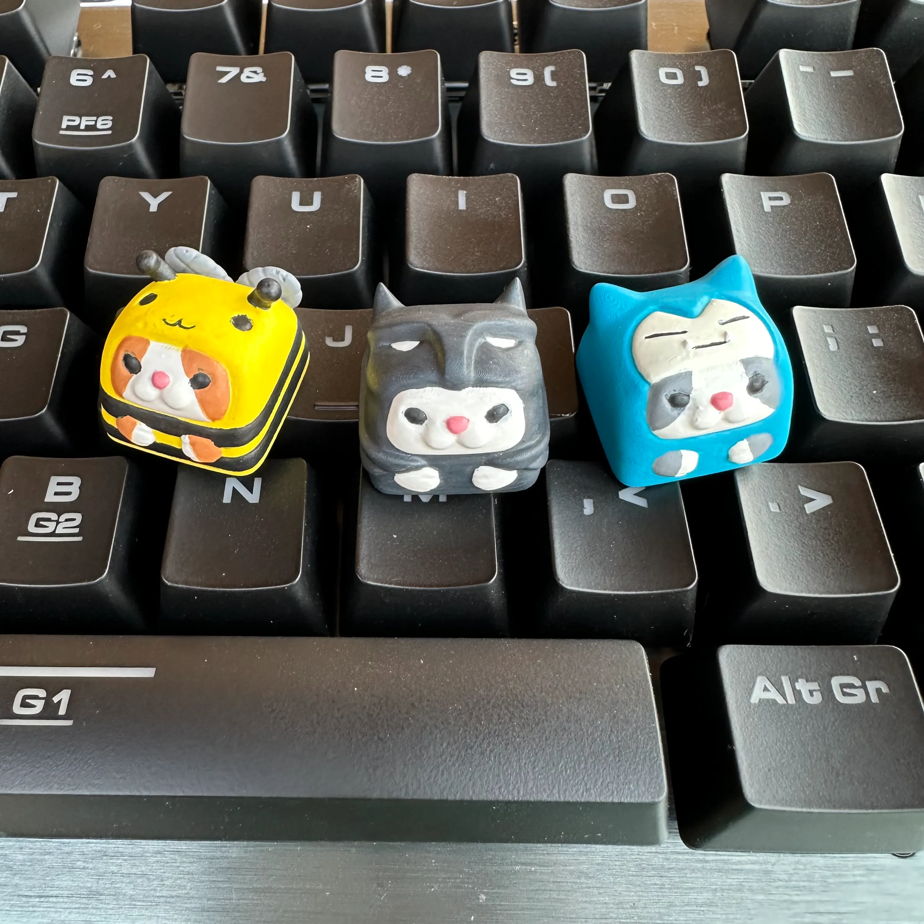 3D Printer Files | 3MF File | Kitties keycaps vol I - Mechanical ...