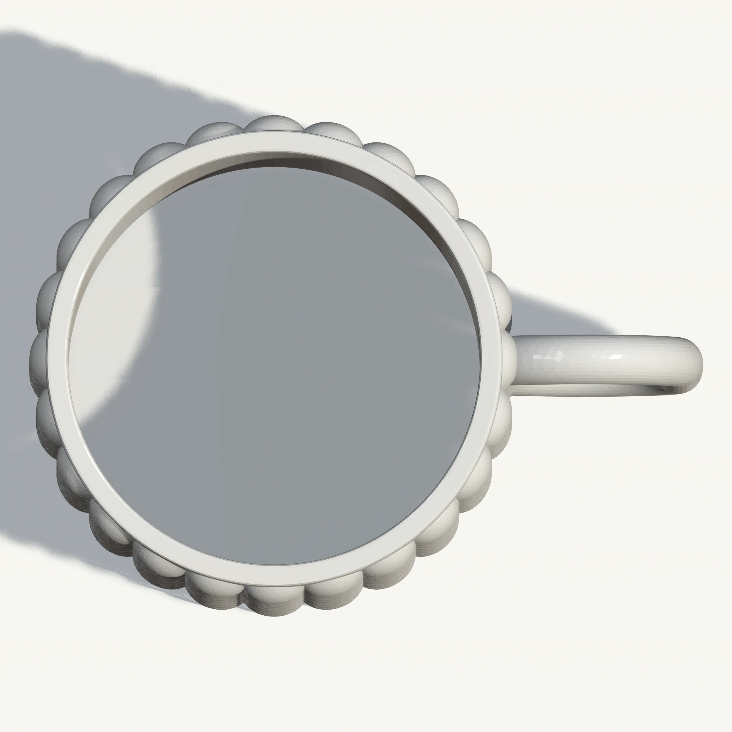 Home Decorations & Ornaments STL Download - New design round tea cup ...