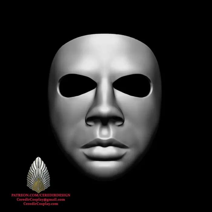 Cosplay STL Download - Tyler the Creator Chromakopia Mask 3D DIGITAL ...
