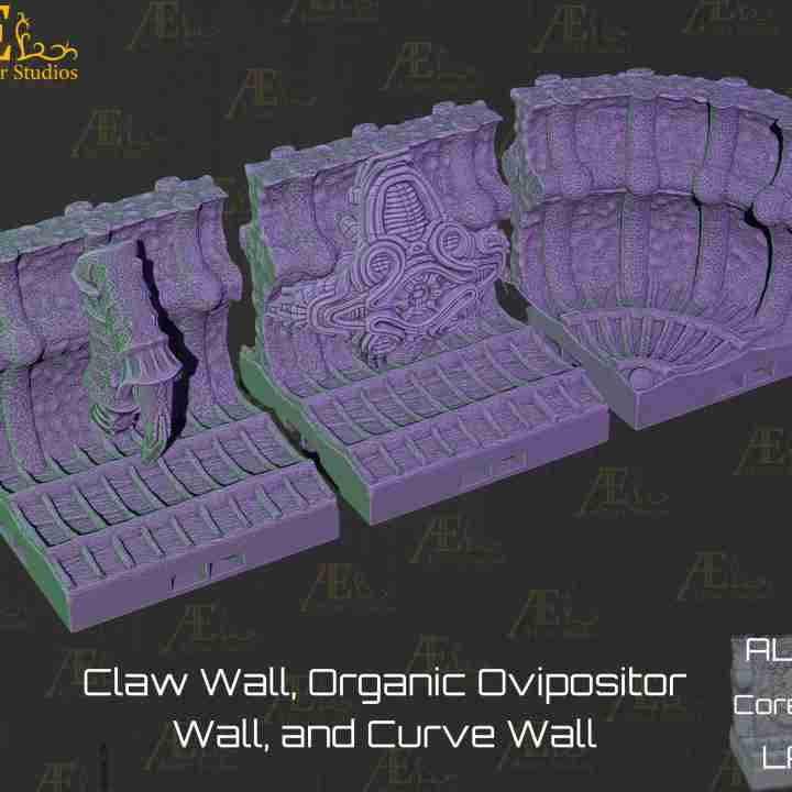 AELAIR01 - Alien Lair Core Set | 3D models download | Creality Cloud