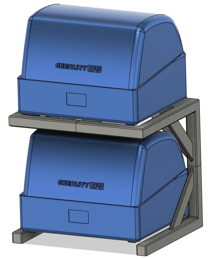 3D Printer Accessories STL Download - Creality CFS Regal Rack Systemby ...