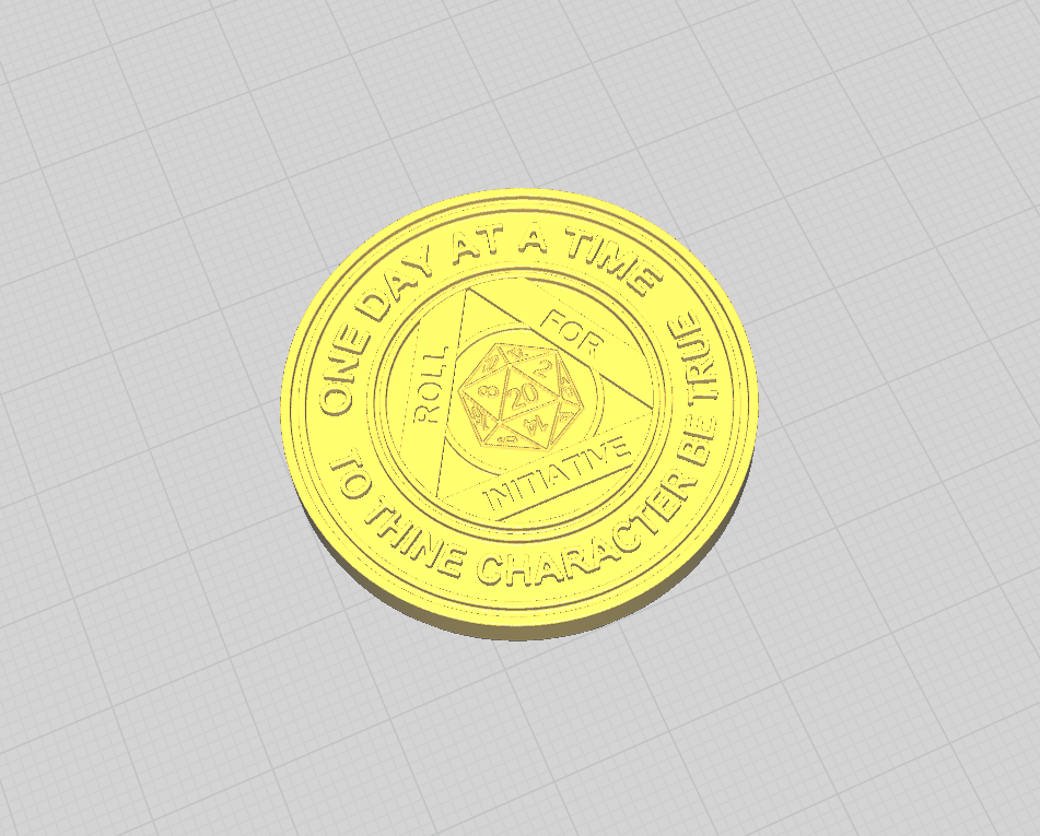 Playing Coin | 3D models download | Creality Cloud