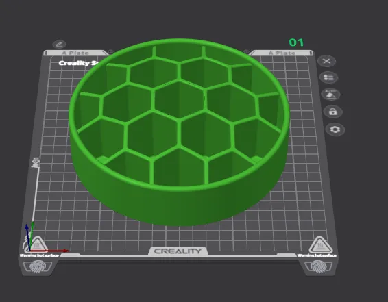 3D Printer Files | 3MF File | Honeycomb Slow Feeder Bowl, Dog or Cat Bowl Dish, Safe Food ...