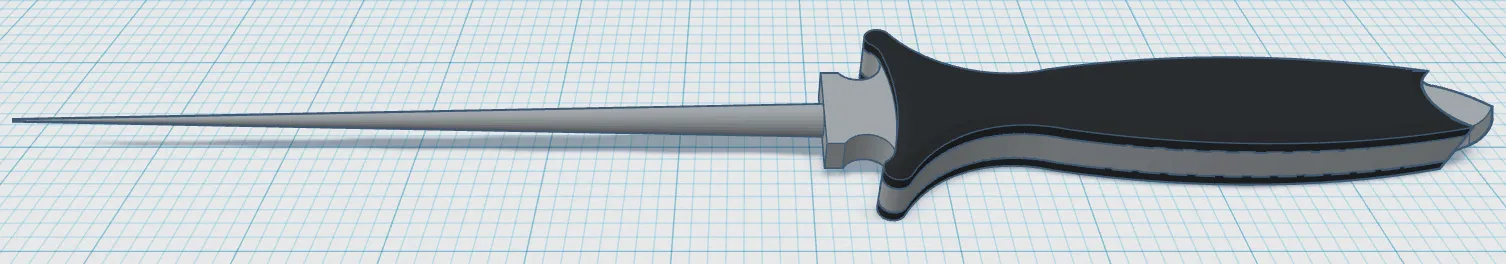 Free Characters & Creatures STL Download - Dagger 11by Cyberbeast