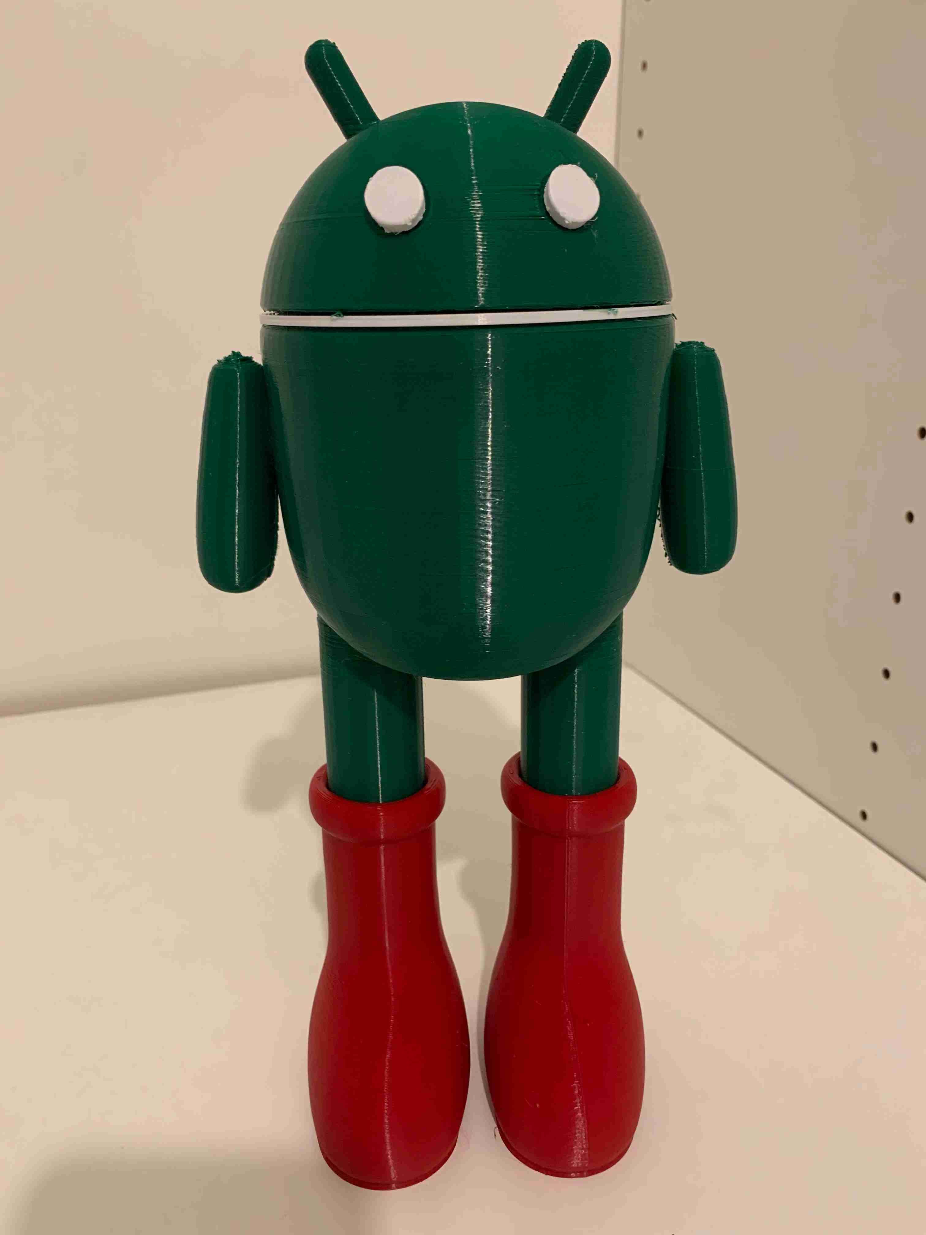 Android Robot Planter Or Container | 3D models download | Creality Cloud