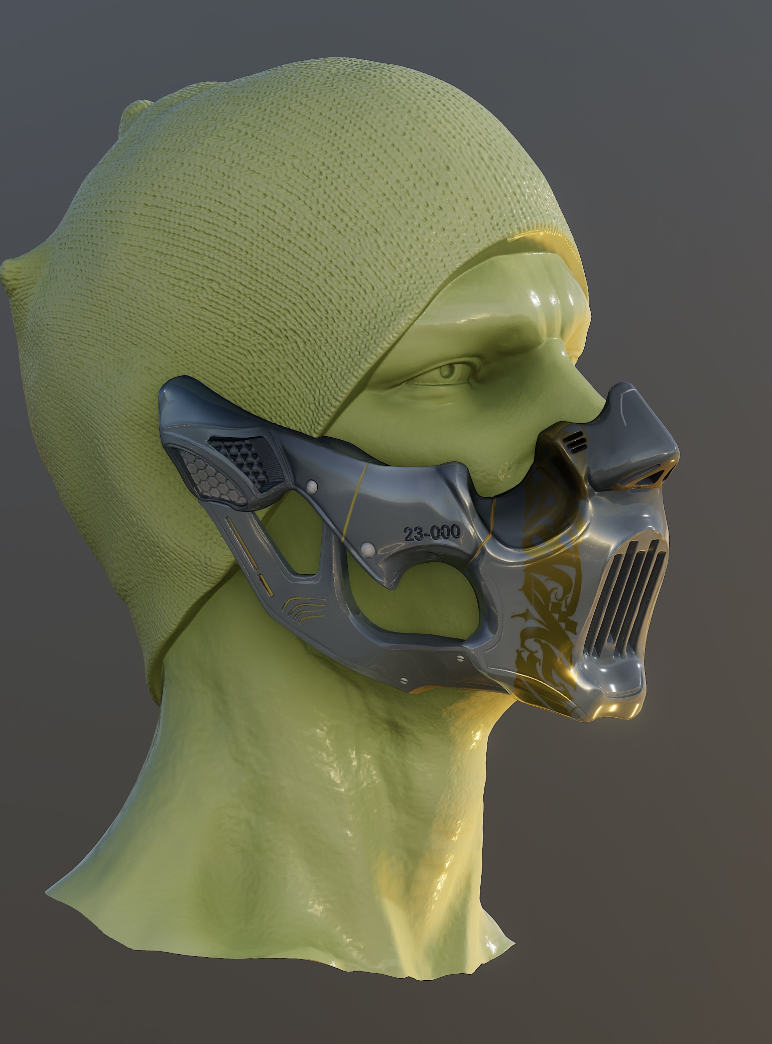 HANNIBAL WEARABLE MASK | 3D models download | Creality Cloud