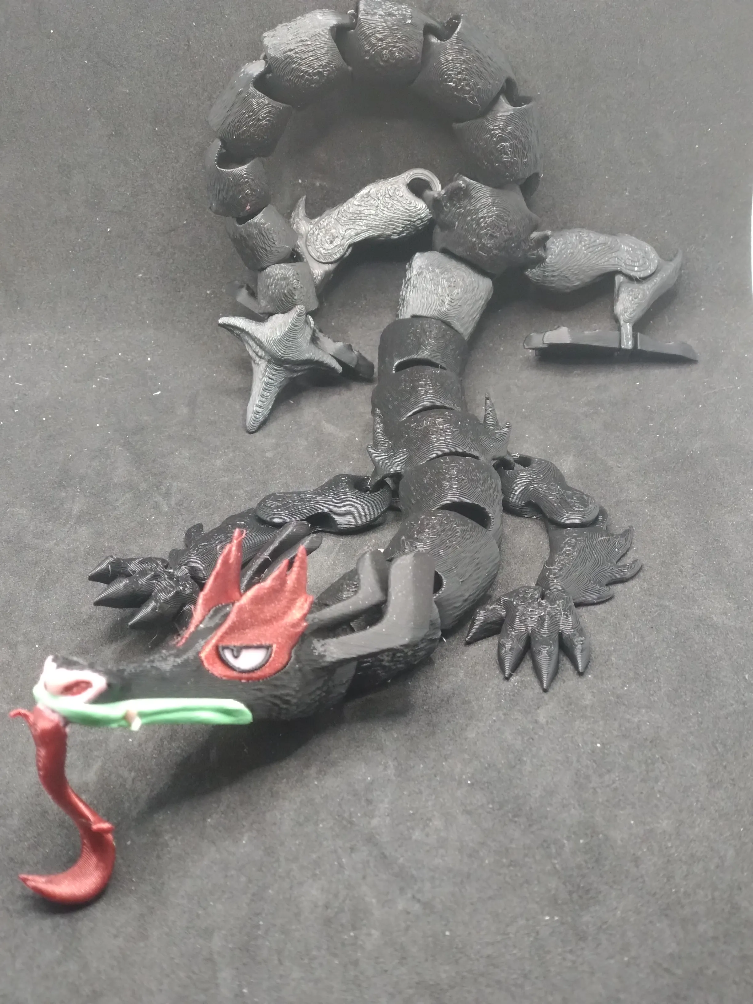 3D Printer Files | 3MF File | Articulated Aku Dragon Toy | Creality Cloud