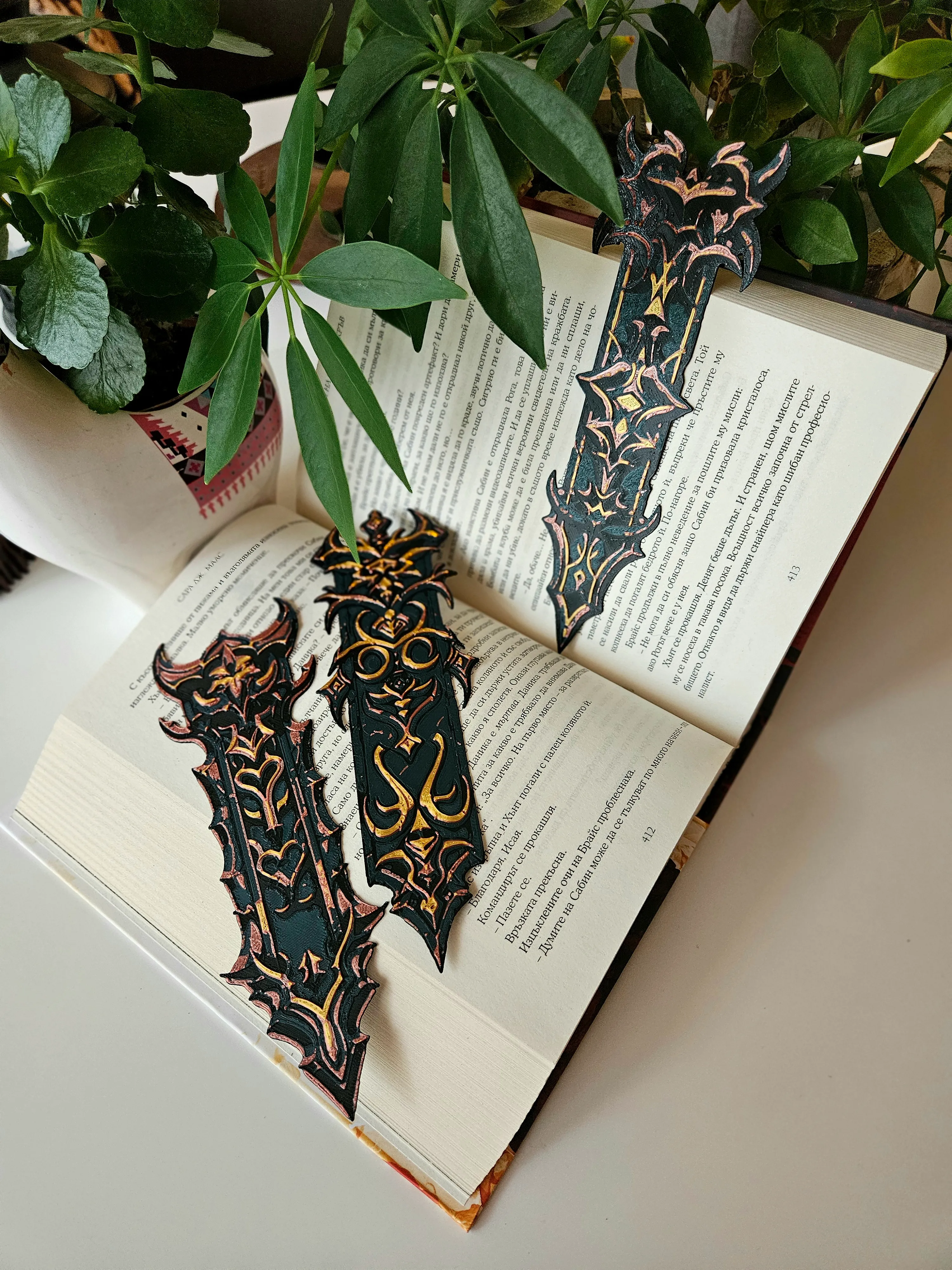 Free Characters & Creatures STL Download - Orc Banners - Bookmarks ...