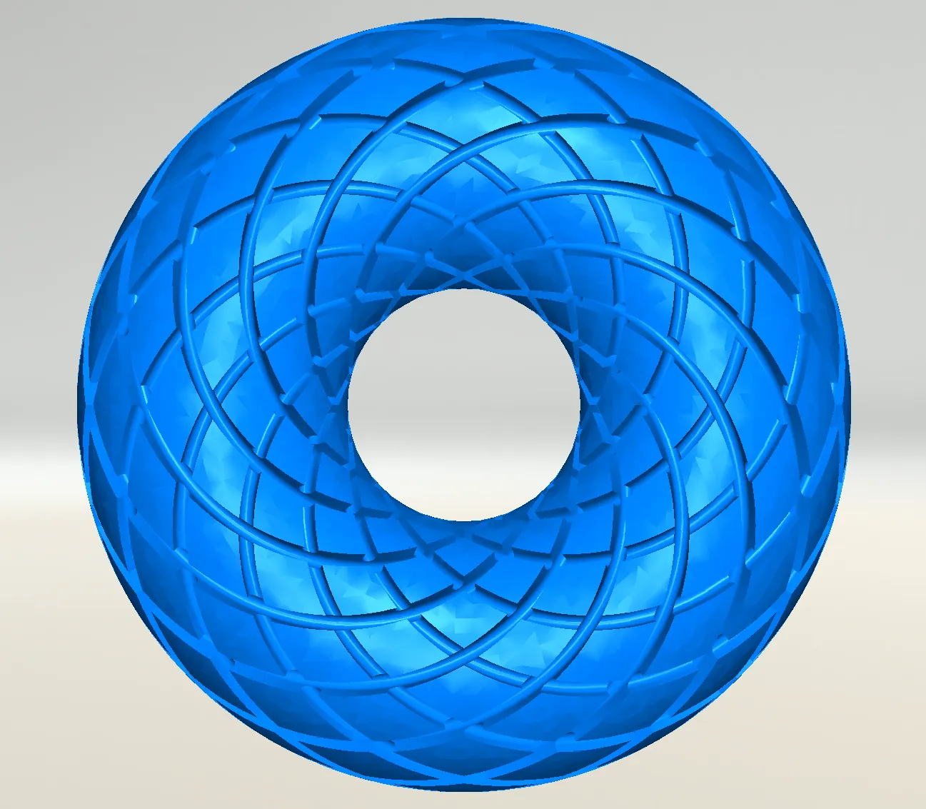 Sculptures & Artworks STL Download - Rodin Coil Torus STL 185mm x 65mm ...