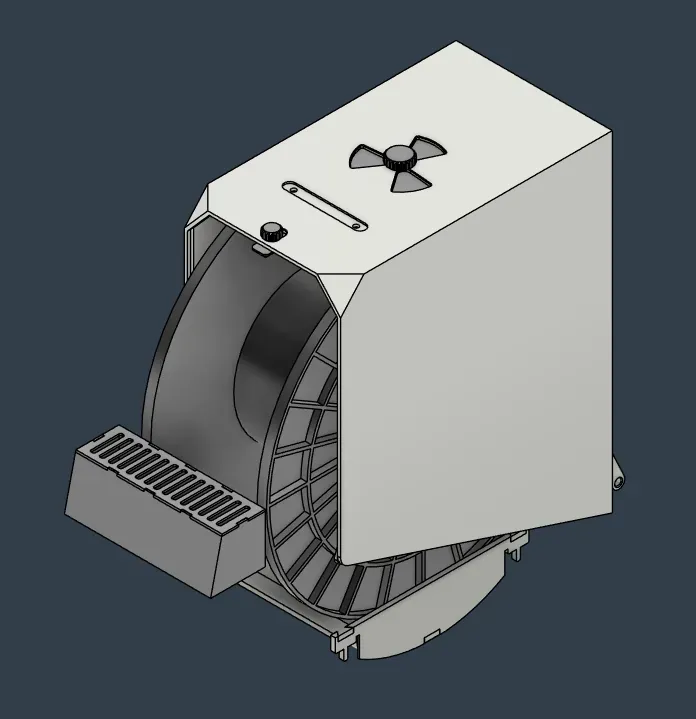 3D Printer Parts STL Download - Creality Space Pi Spool Stand Modby ...