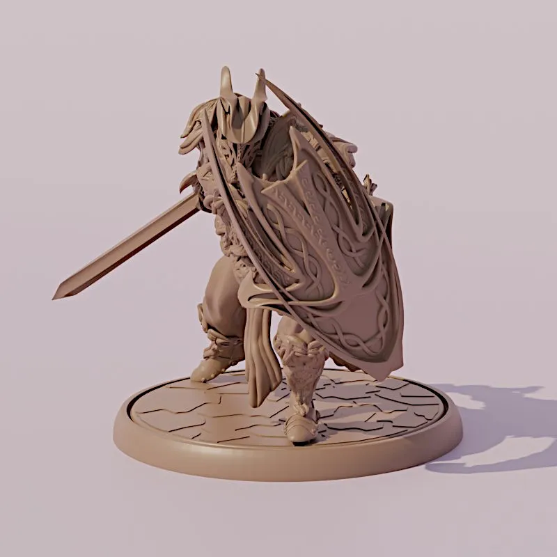 Characters & Creatures STL Download - dragon slayerby figures3d