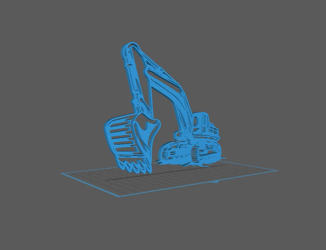 Excavator | 3D models download | Creality Cloud