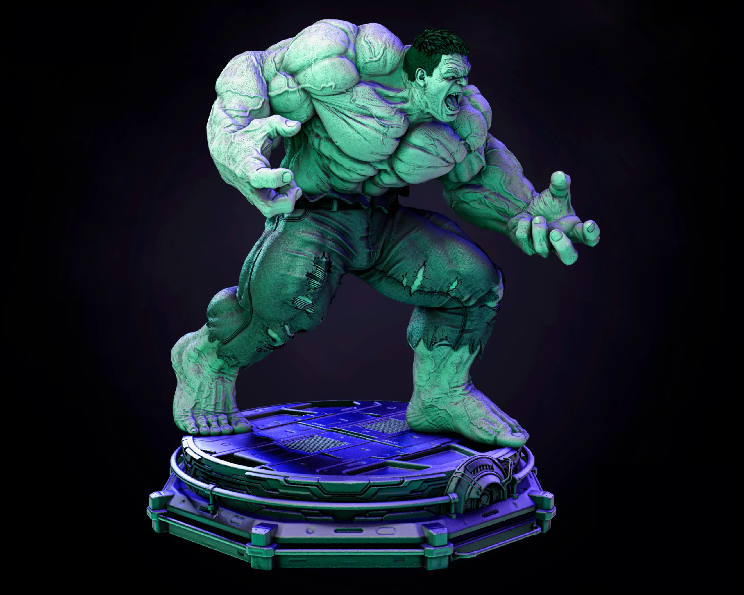 3D Printer Files | 3MF File | Hulk Bust | Creality Cloud