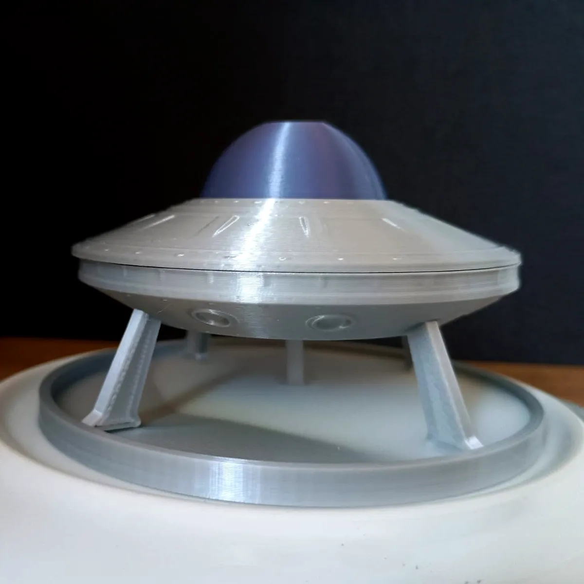 3D Printers STL ダウンロード - Alien UFO Incense Cascade - Spaceship ...