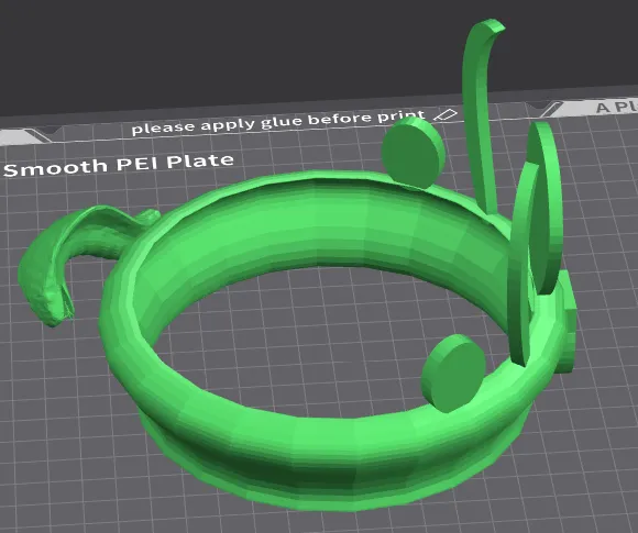 3D Printer Files | 3MF File | egyptian crown | Creality Cloud