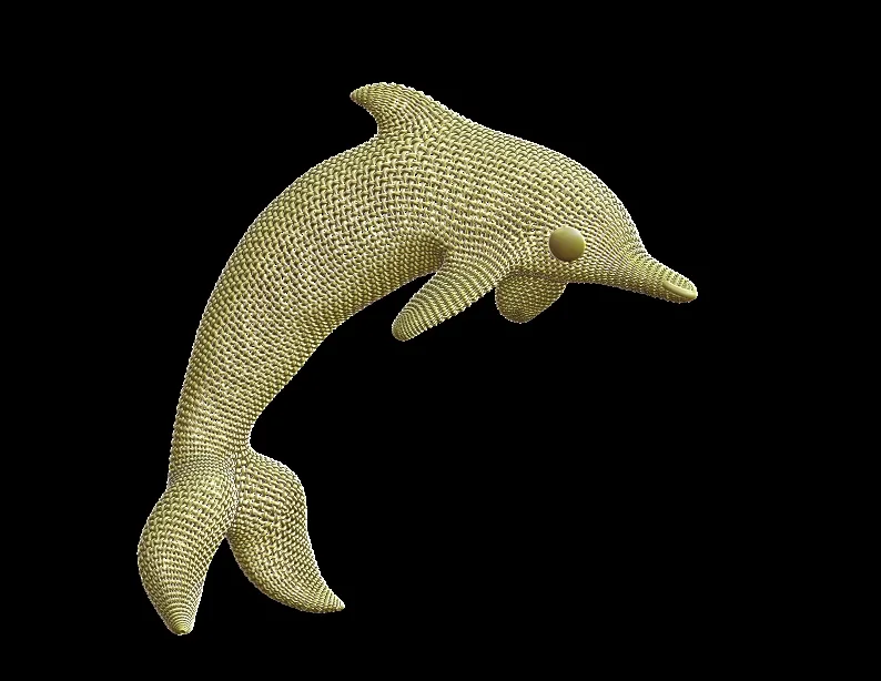 3D Printer Files | 3MF File | Dolphin miniature 3d Model | Creality Cloud
