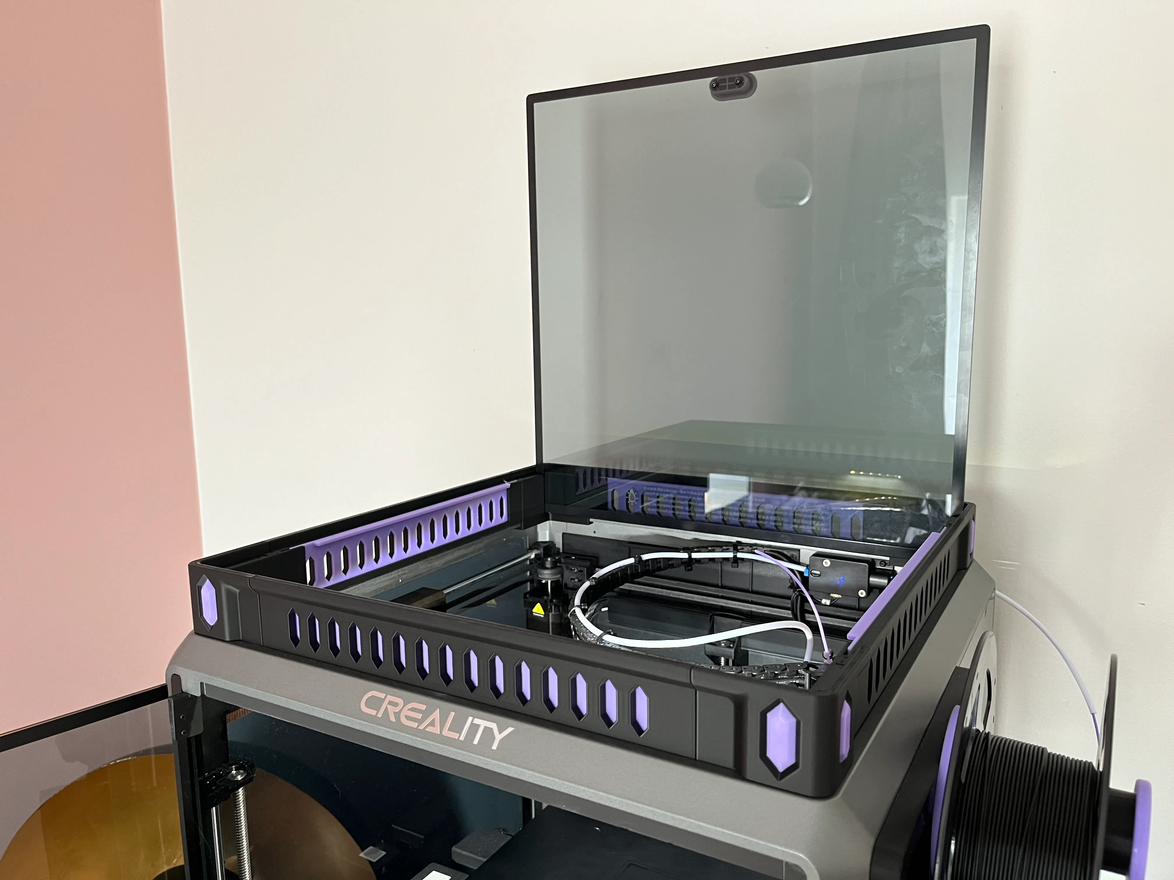 K1 max riser, spool holder, lcd frame | 3D models download | Creality Cloud