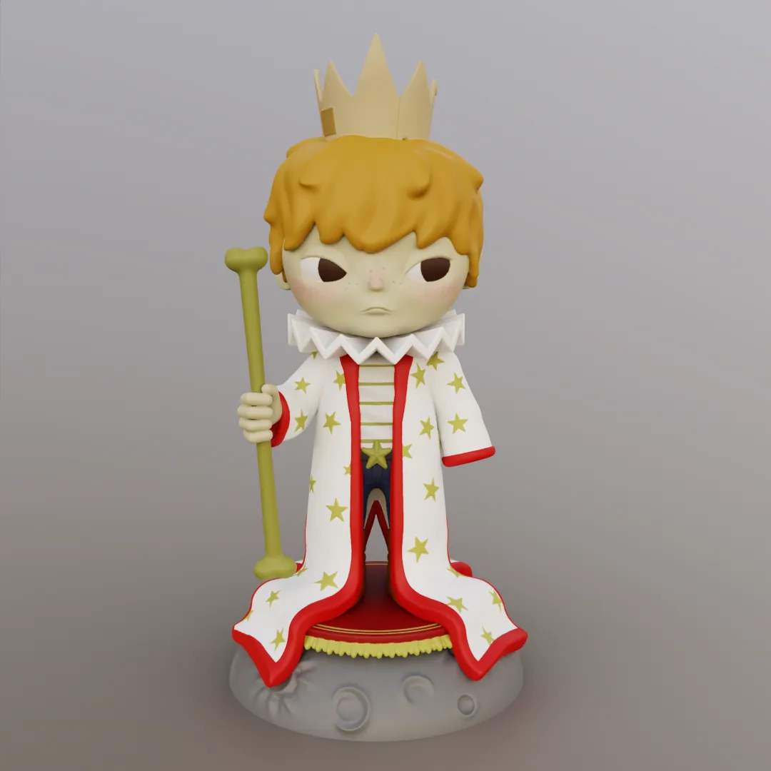 Sculptures & Artworks STL Download - Hirono The King - Le Petit ...