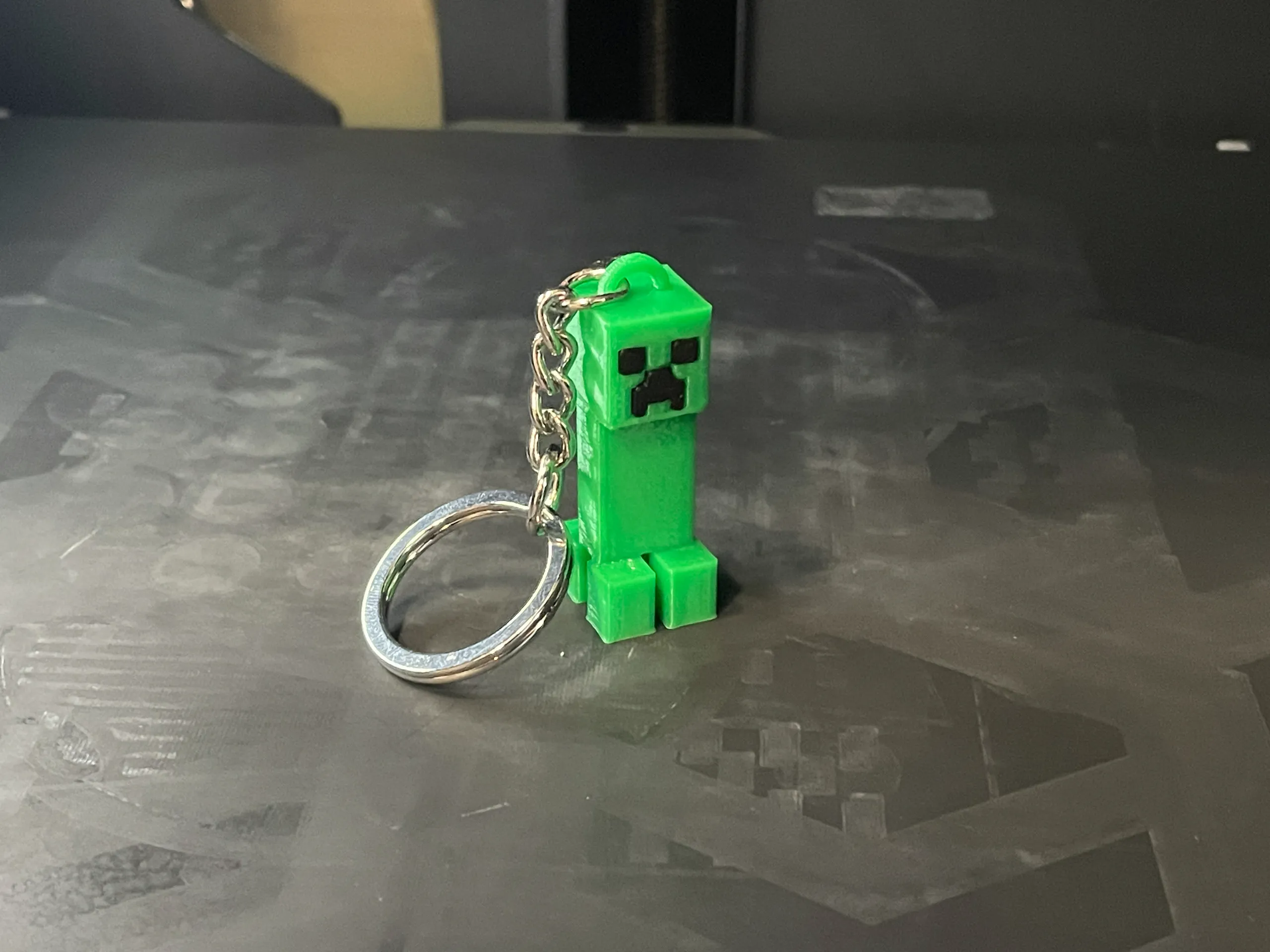 3D Printer Files | 3MF File | MINECRAFT CREEPER KEYCHAIN | Creality Cloud