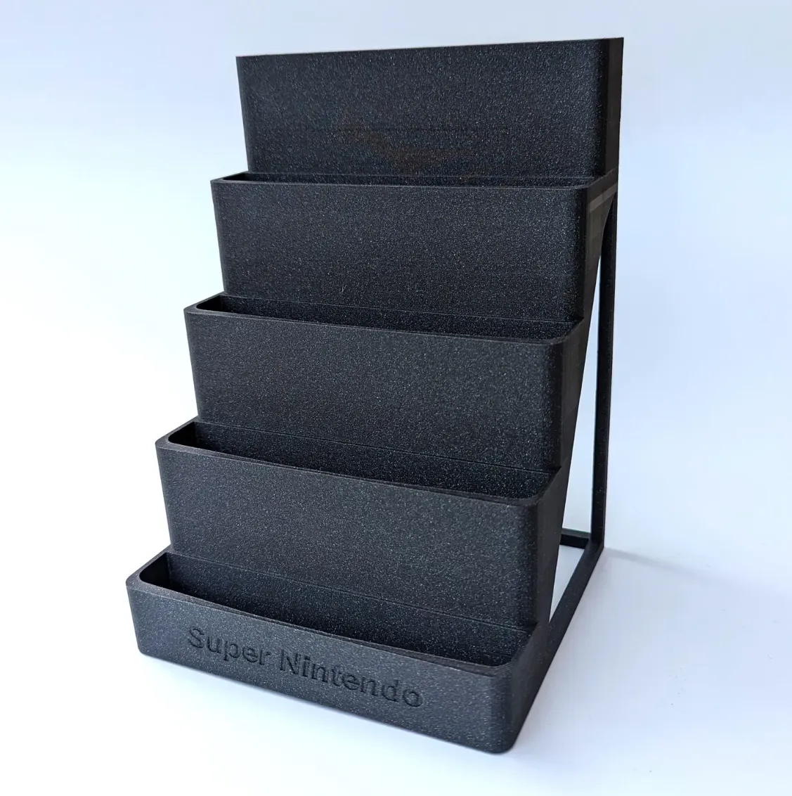 Présentoir d'étagère pour cartouches Nintendo SNES | 3D models download ...