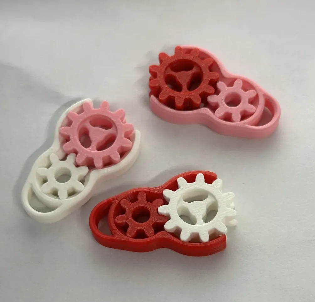 Personal Accessories STL Download - Gear Fidget Keychainby DesignCreatorss