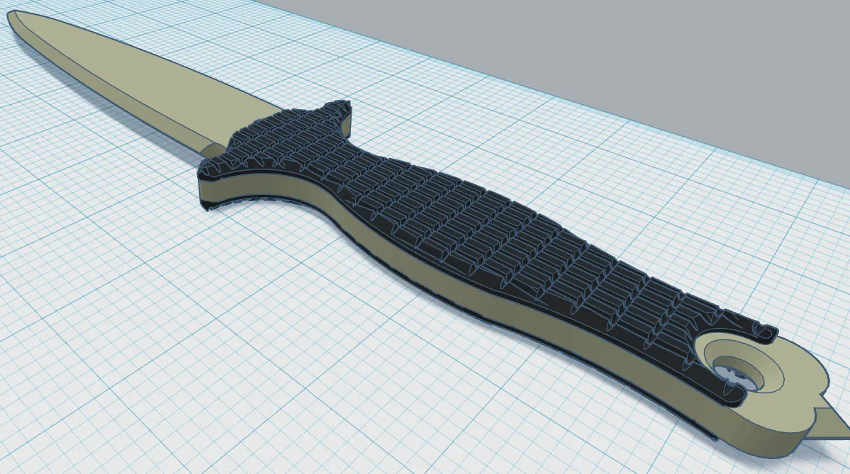 Free Characters & Creatures STL Download - Dagger 15by Cyberbeast