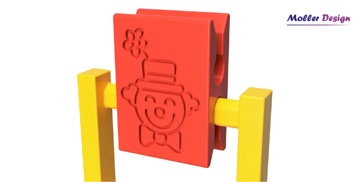 Construction Toys STL Download - Tumbling clown toyby MollerDesign