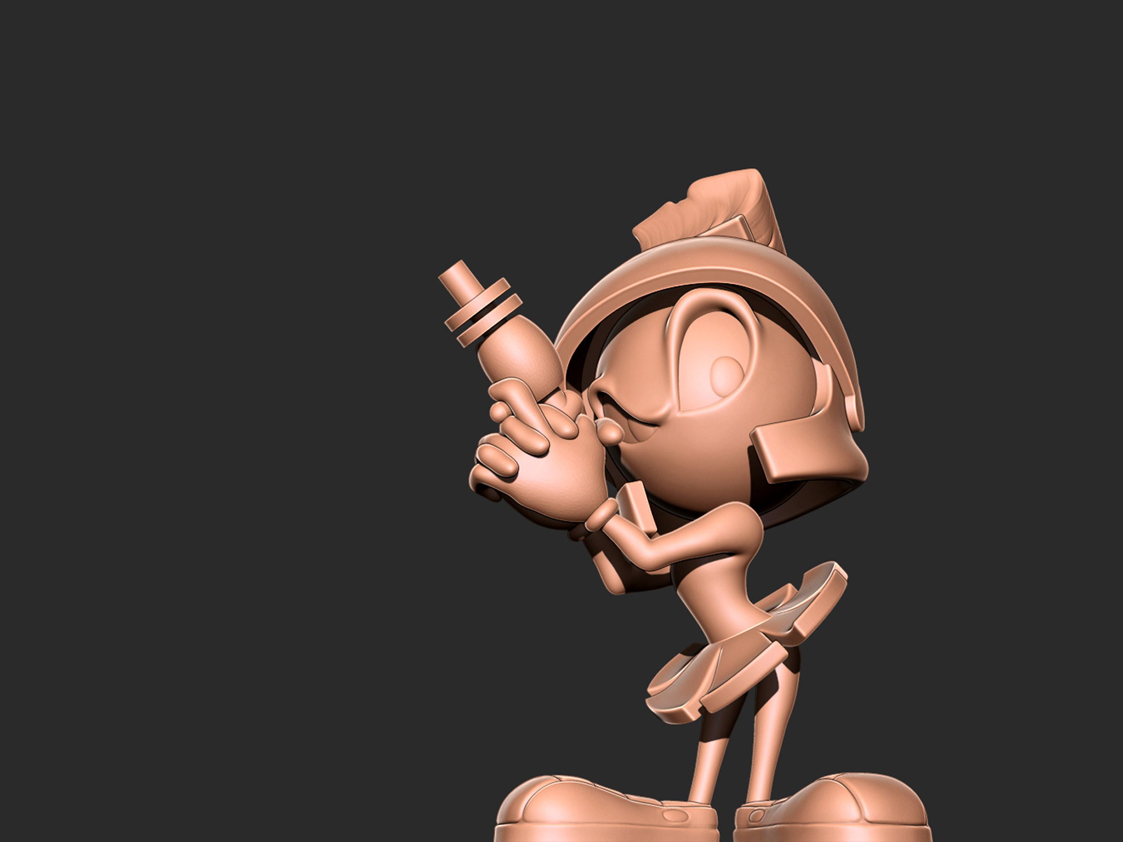Looney Tunes - Marvin 3d print model | 3D models download | Creality Cloud