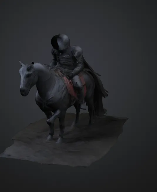 Characters & Creatures STL Download - The Headless Horsemanby EGG25