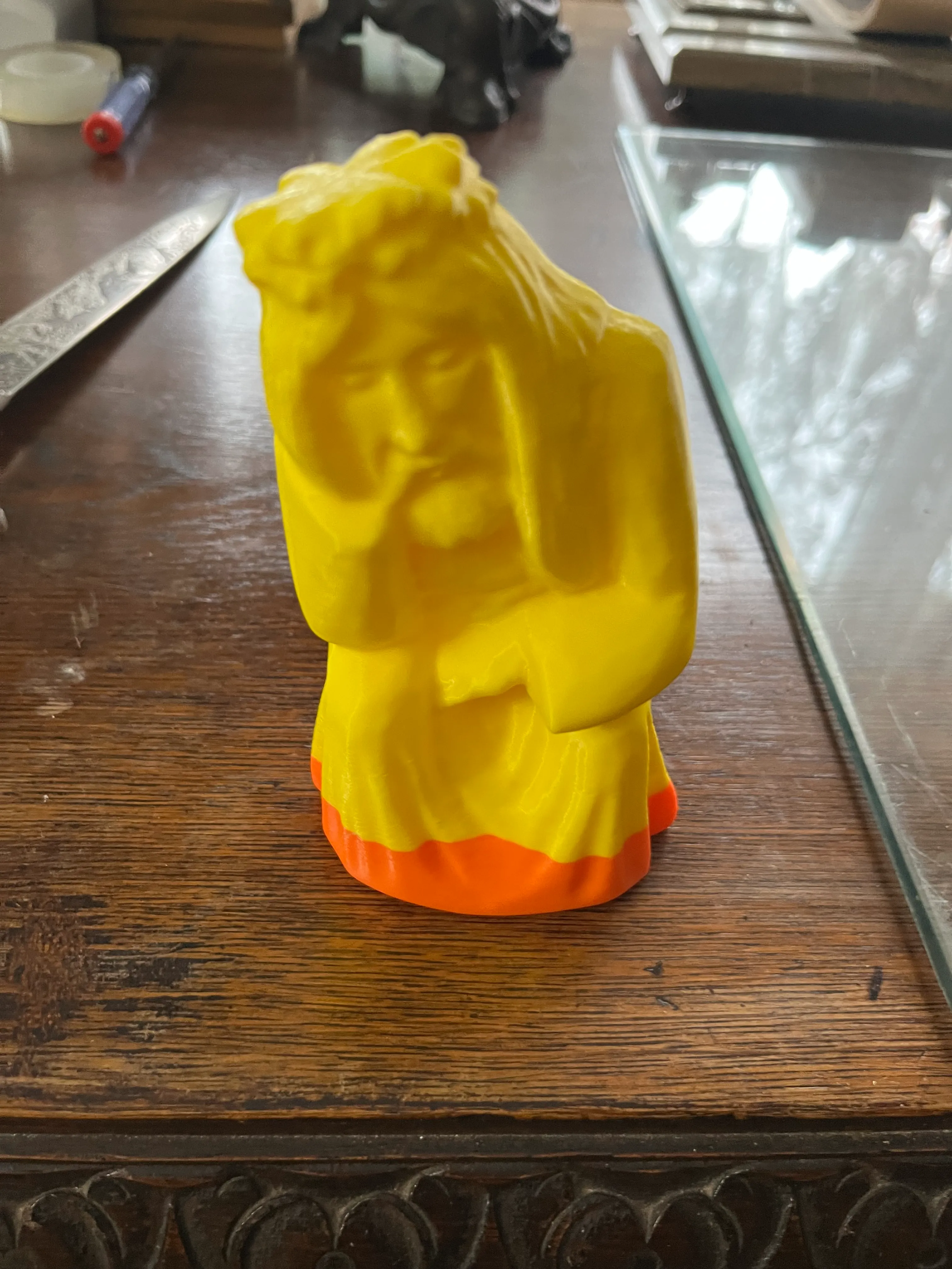 3D Printer Files | 3MF File | Wooden Statue 2 (3d scanned) | Creality Cloud