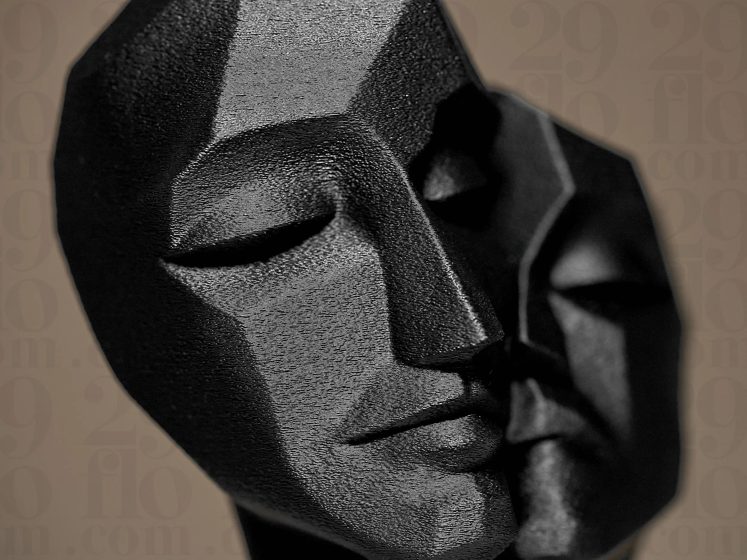 3D Printer Files | 3MF File | Faces Sculpture | Creality Cloud