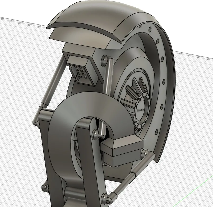 Drones & Aircraft STL Descarga - Modelo 3D del busto de GLaDOS (de ...