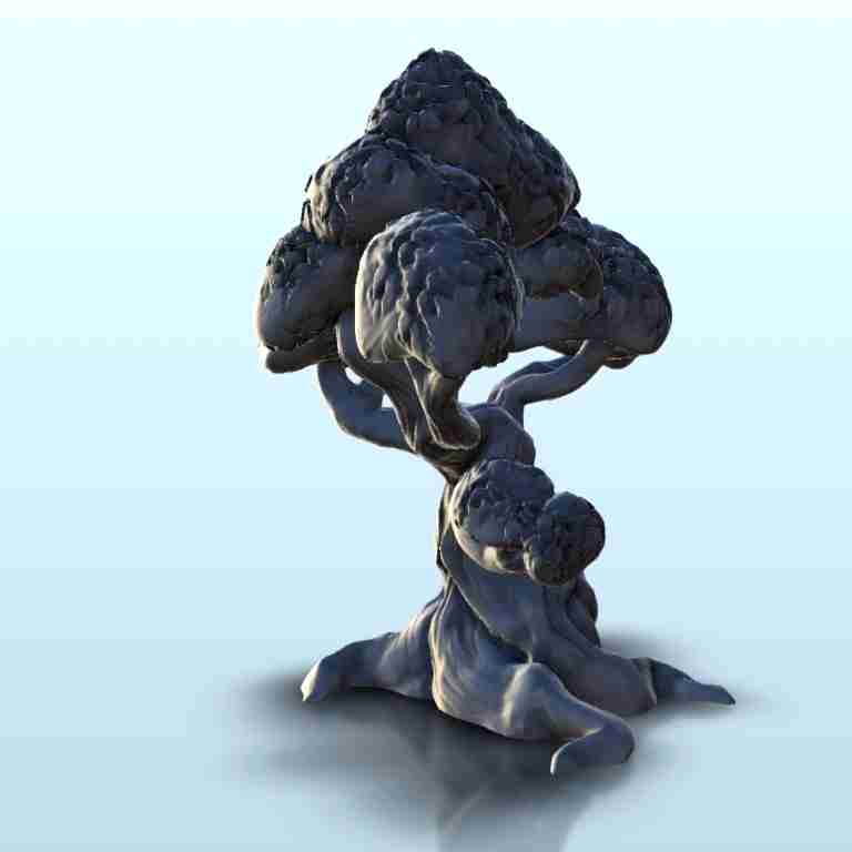 Big tree 1 - miniatures warhammer terrain scenery | 3D models download ...