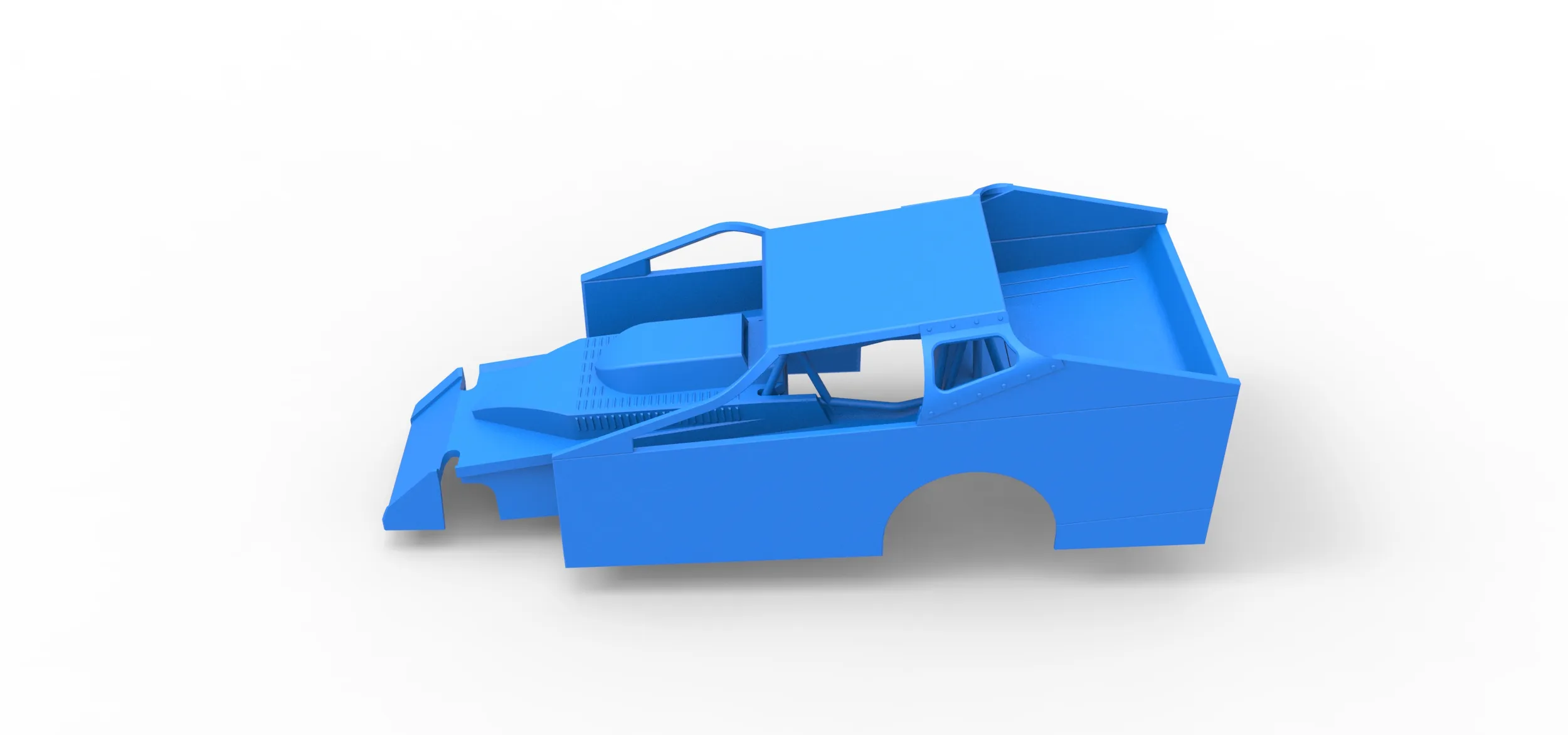 Vehicles & Machinery STL Download - Shell of Northeast Dirt Modified ...