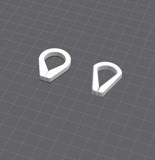 Free Jewelry & Accessories STL Download - Clips for key chainby Cedric ...
