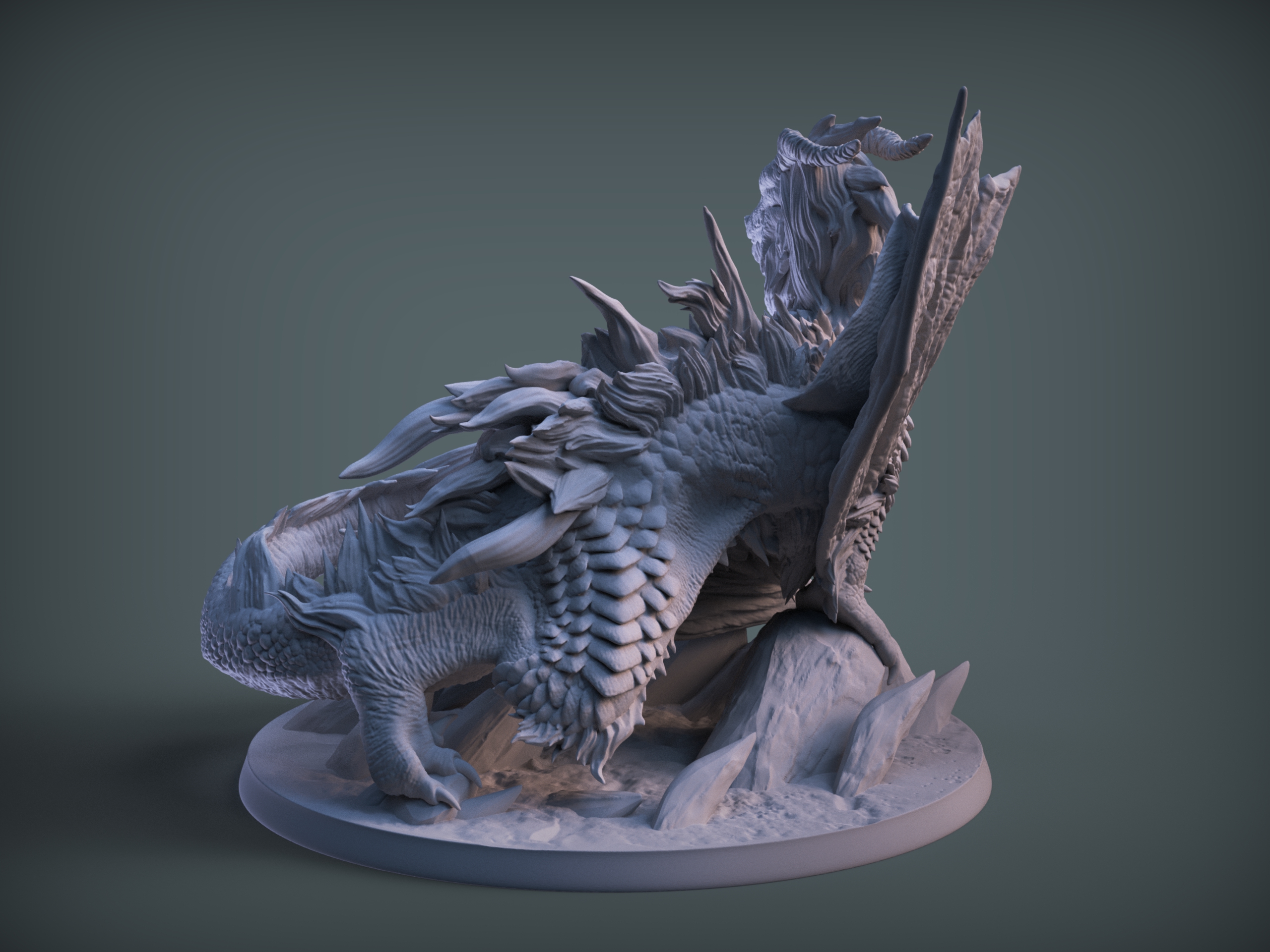 Elder Dragon and rider | 3D models download | Creality Cloud