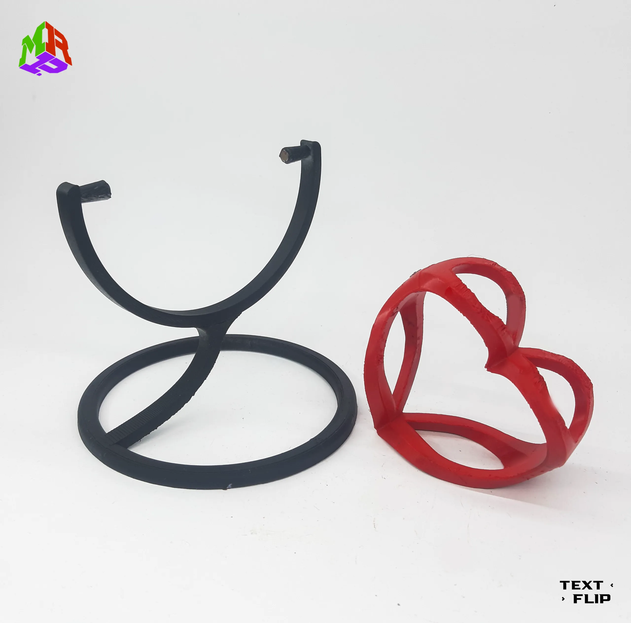 Sculptures & Artworks STL Download - Text Flip - Eternal Loveby Master ...