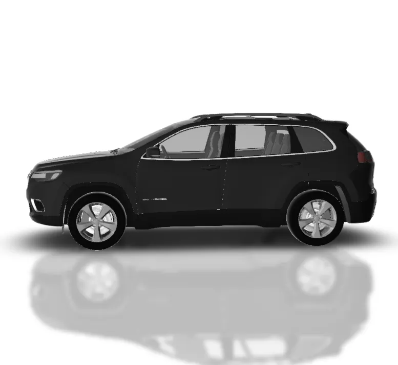 Vehicles & Machinery STL Download - Jeep Cherokee 2020by 3DCARSALON
