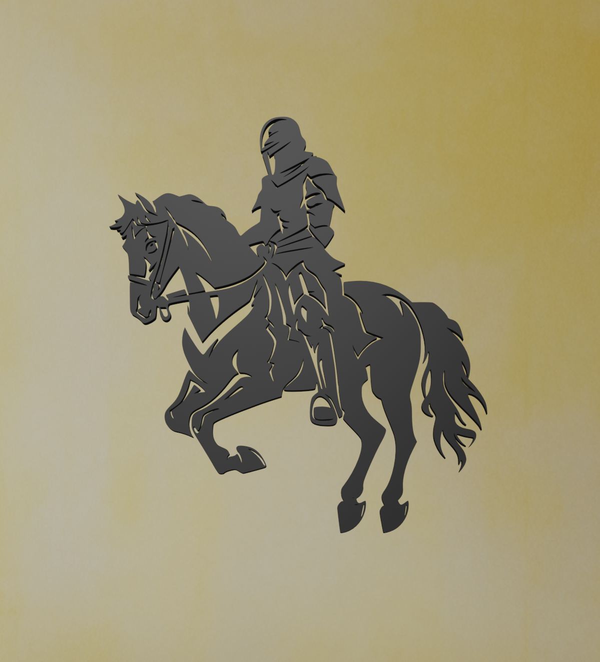 Knight Wall Art | 3D models download | Creality Cloud