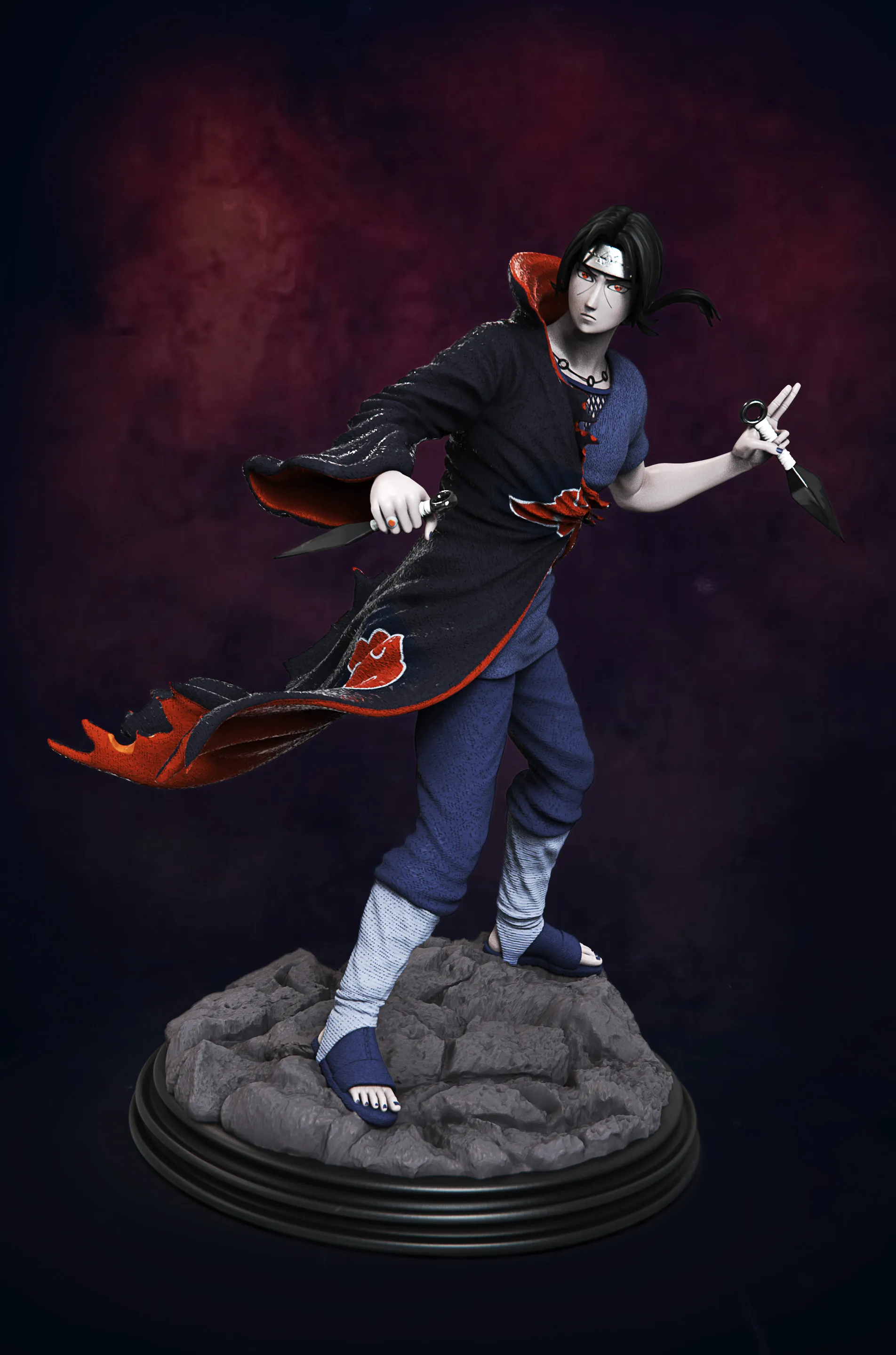 Characters & Creatures STL Download - Itachi Uchihaby CostaMoises_EstudioS