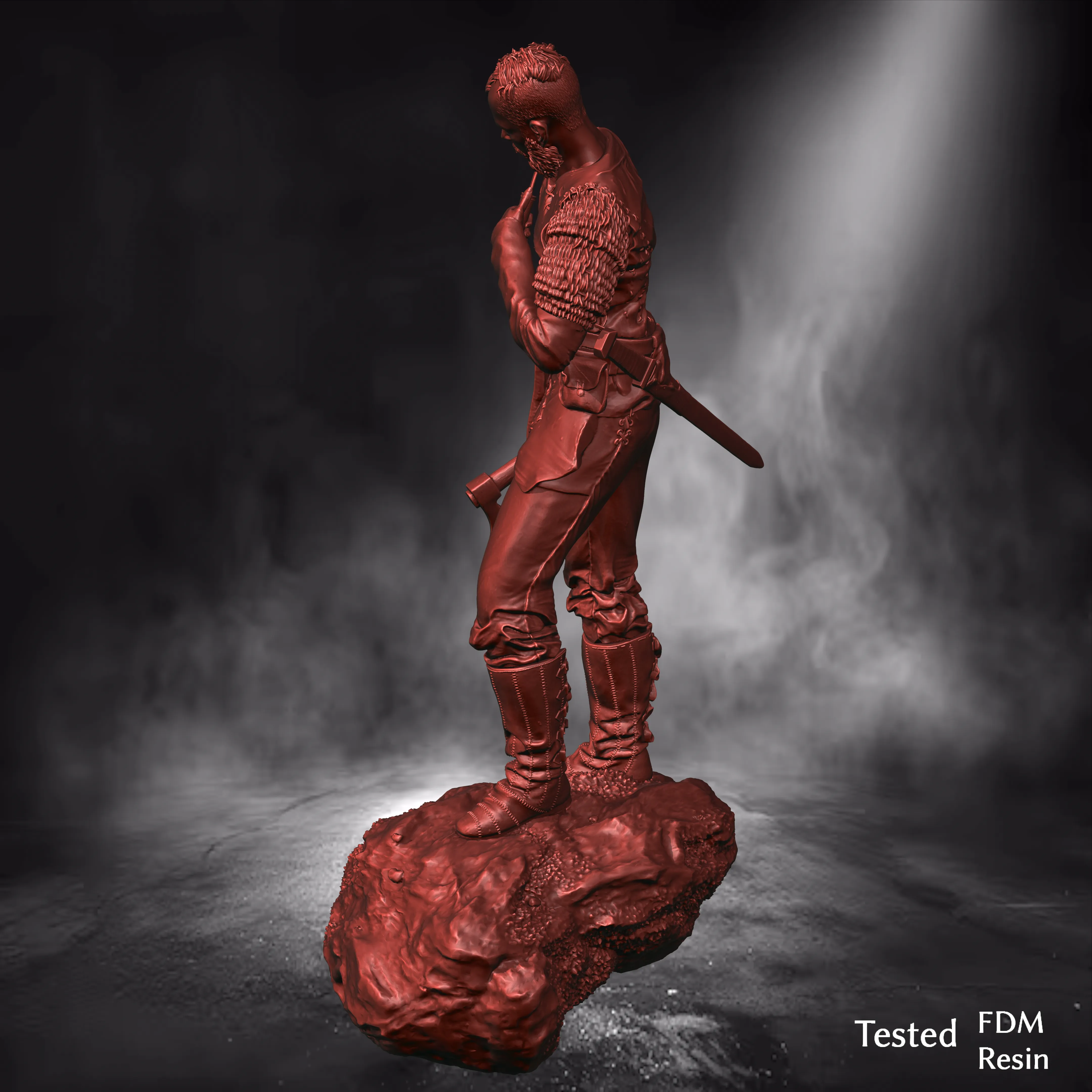 3D Printer Files | 3MF File | Floki Vikings Fan Art – Norse Shipbuilder Bust ⚔️🌊 | Creality Cloud