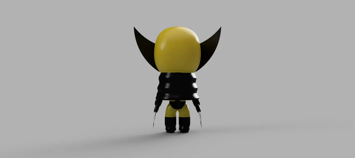 Characters & Creatures STL Descarga - Marvel Comics Mini Wolverina ...