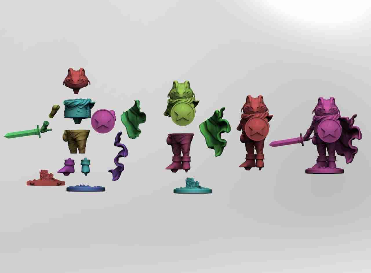 Frog - Chrono Trigger | 3D models download | Creality Cloud