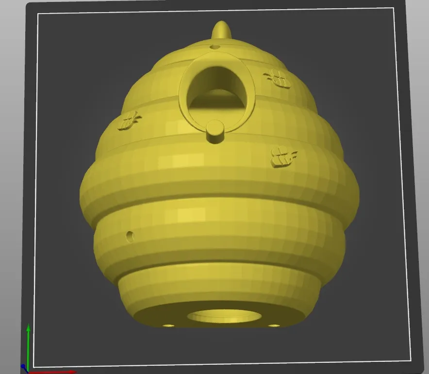 BEE HIVE BIRDS house nest | 3D models download | Creality Cloud