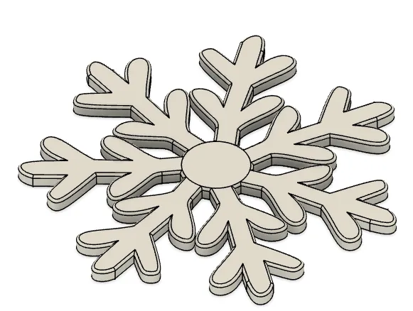 3D Printer Files | 3MF File | Snowflake | Creality Cloud