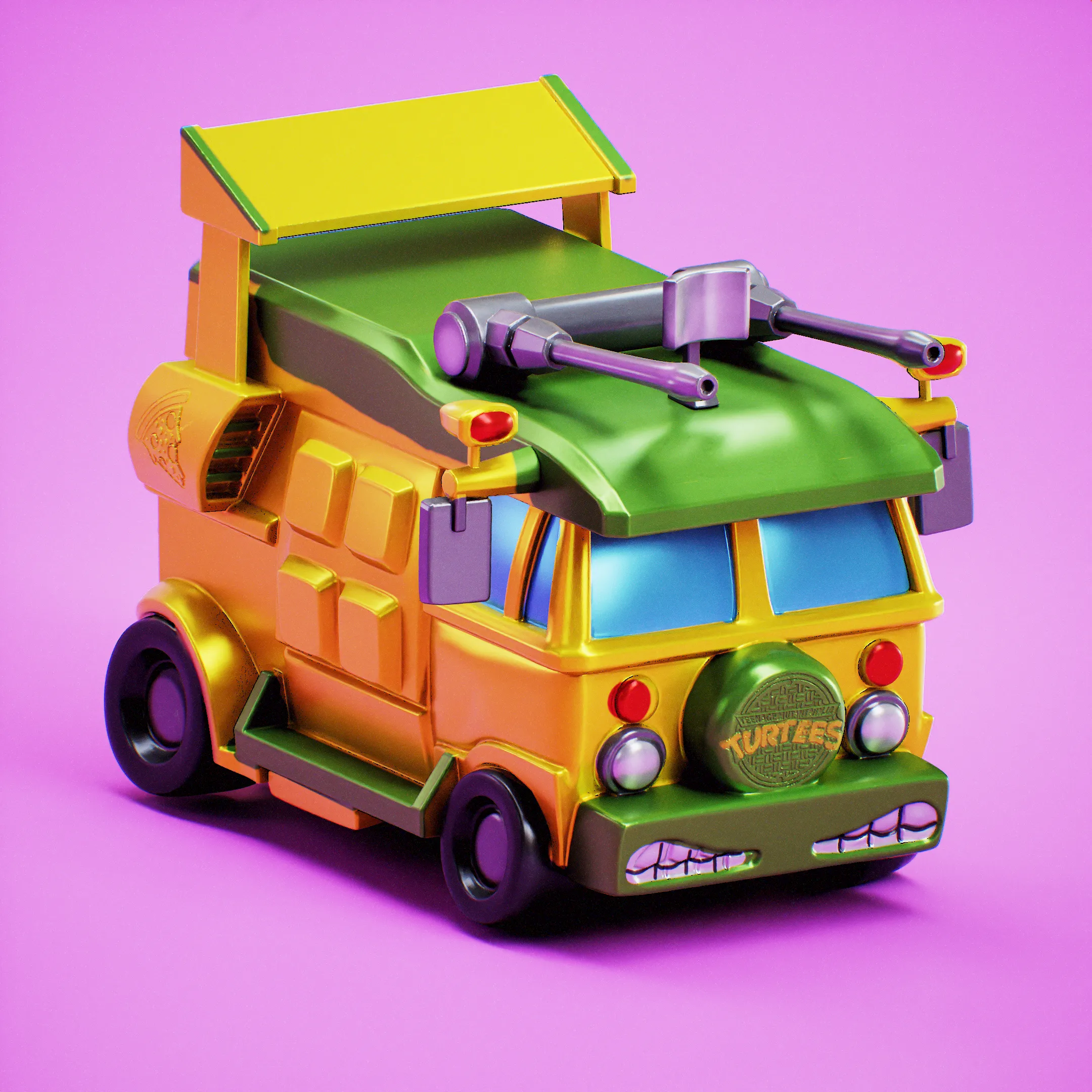 Vehicles & Machinery STL Download - Teenage Mutant Ninja Turtles ...