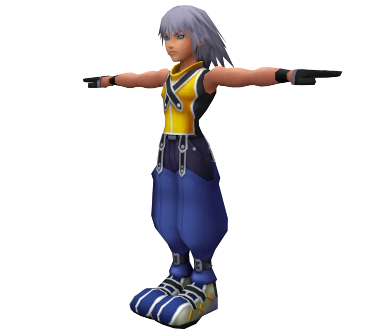 gratuita Characters & Creatures STL Descarga - Kingdom Hearts Riku ...