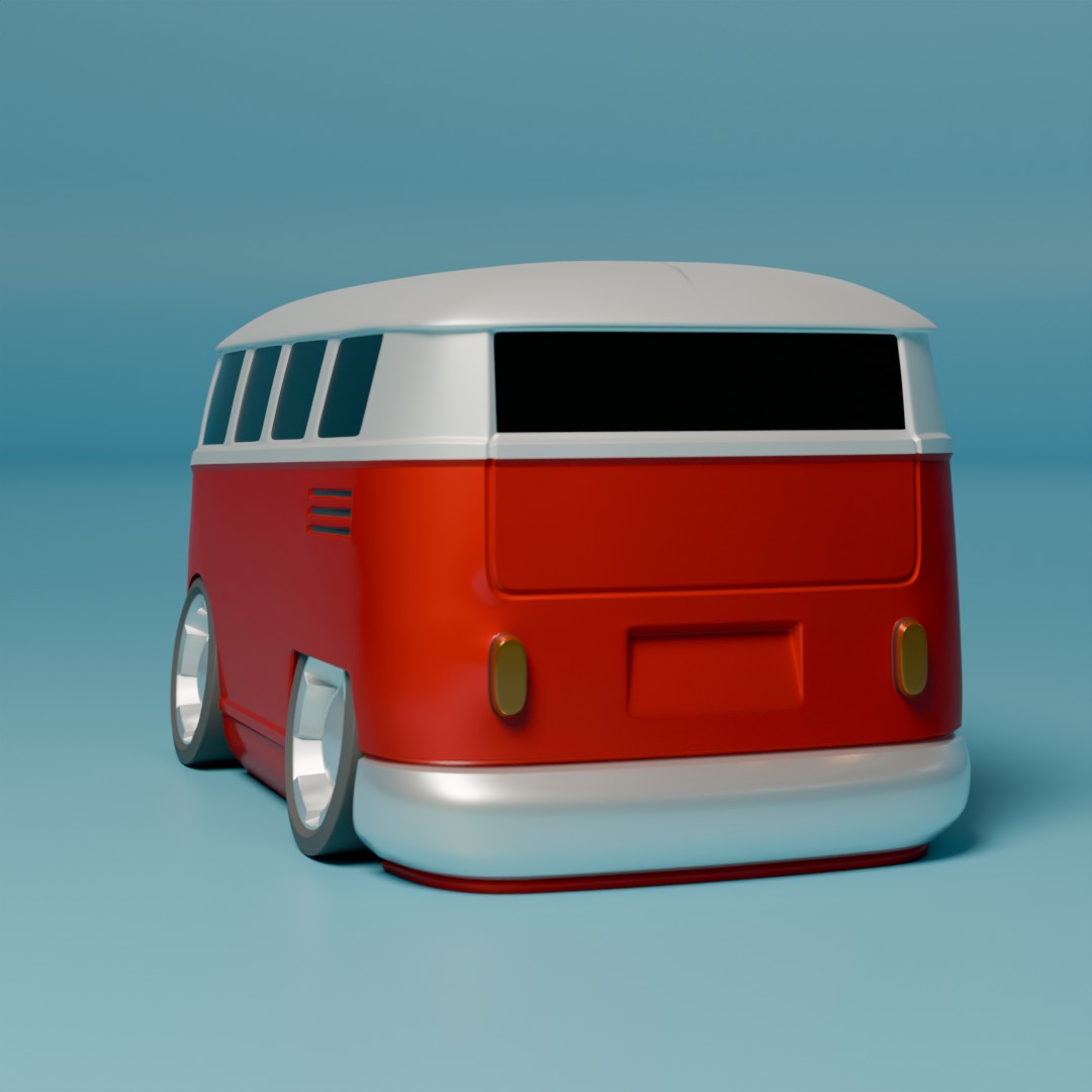 VW Bus Kombi T1 Box | 3D models download | Creality Cloud